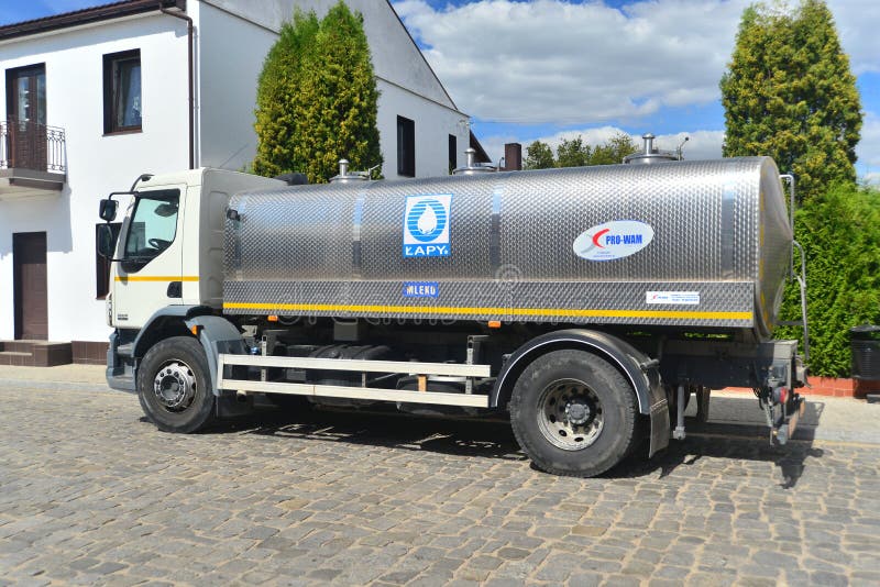 Milk car editorial stock image. Image of transporting - 58528179