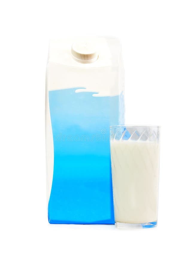 Milk carton box stock image. Image of paper, single, liquid - 88786089