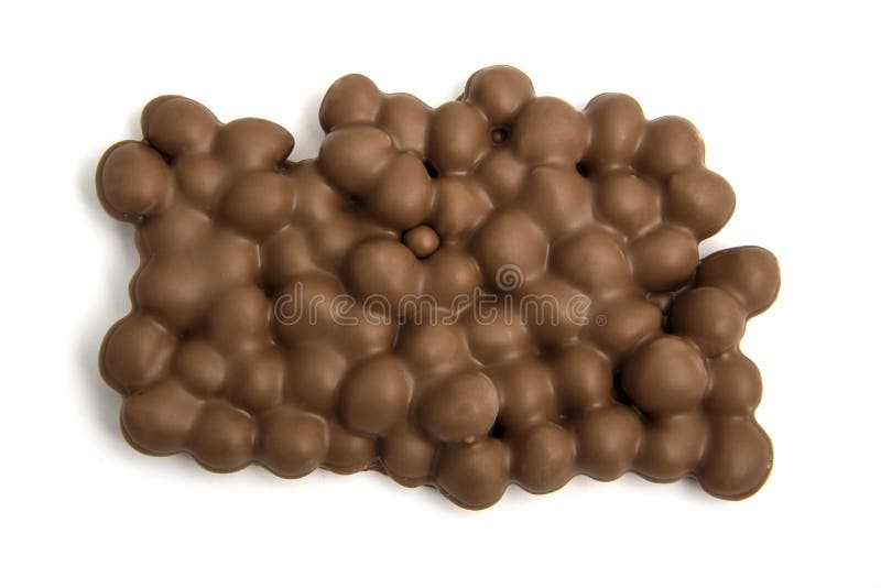 Milk Chocolate with Filbert Nuts. Stock Photo - Image of nutritious ...