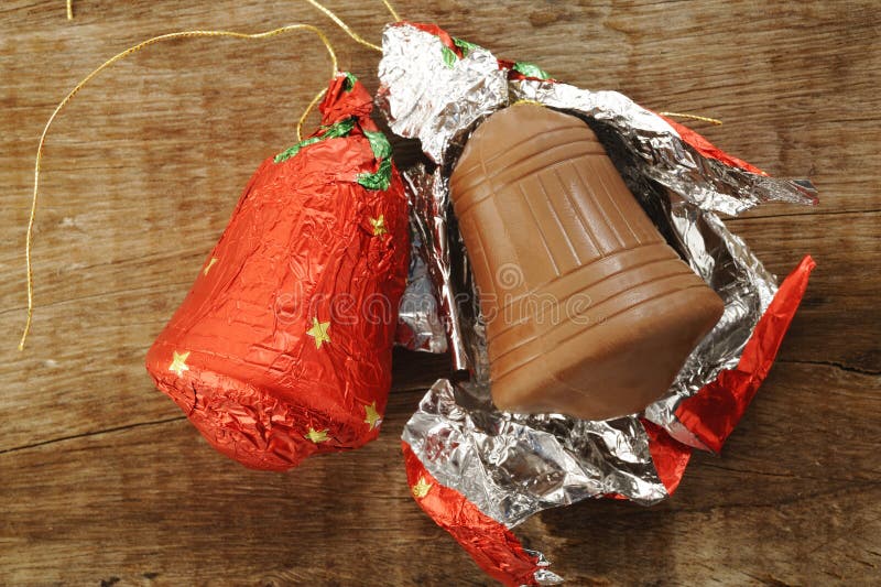 Milk chocolate stock photo. Image of bell, food, decoration - 44795454