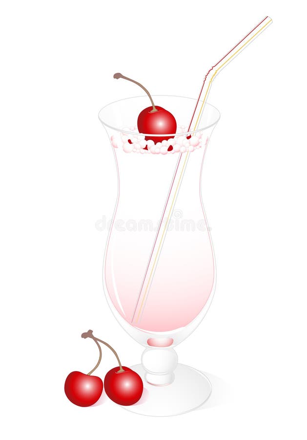 Milk shake vector stock vector. Illustration of milk - 20585610