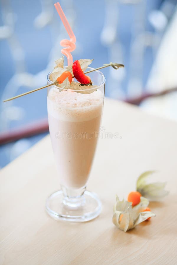 Milk cocktail stock image. Image of cocktail, health - 48918917
