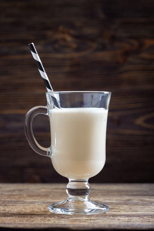 Milk cocktail stock image. Image of delicious, glass - 136675893