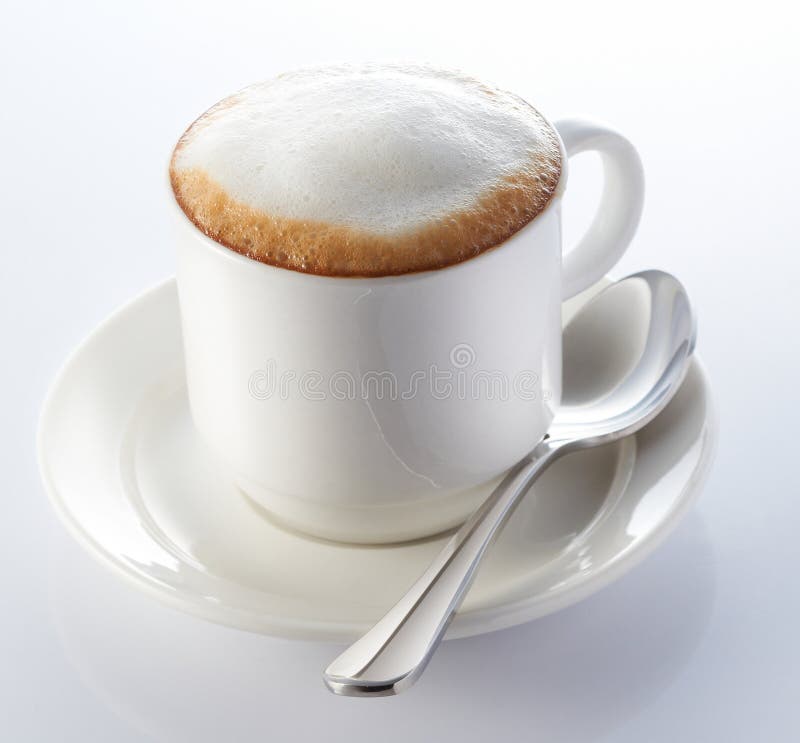 Milk Coffee stock image. Image of gourmet, drink, caffeine - 83458267
