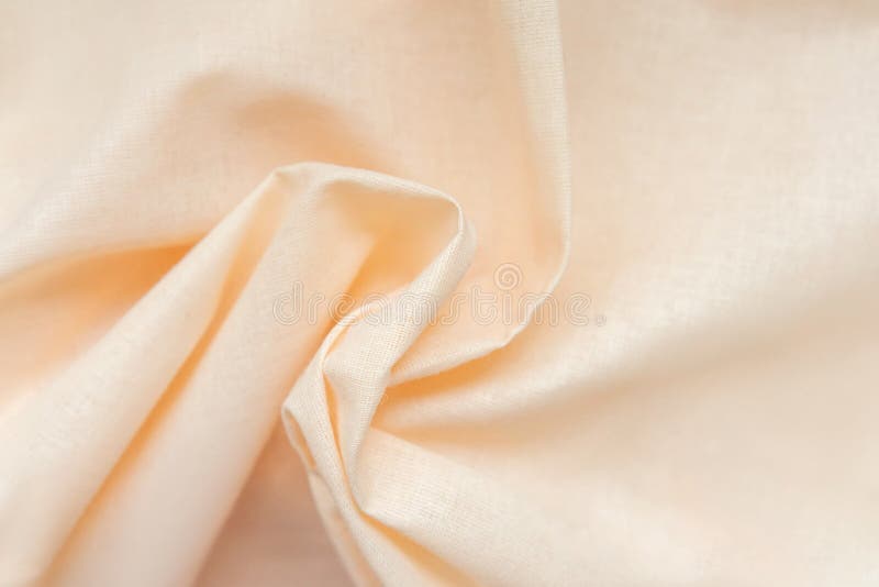 Milk Color Fabric Texture Background, Close Up Stock Photo - Image of ...