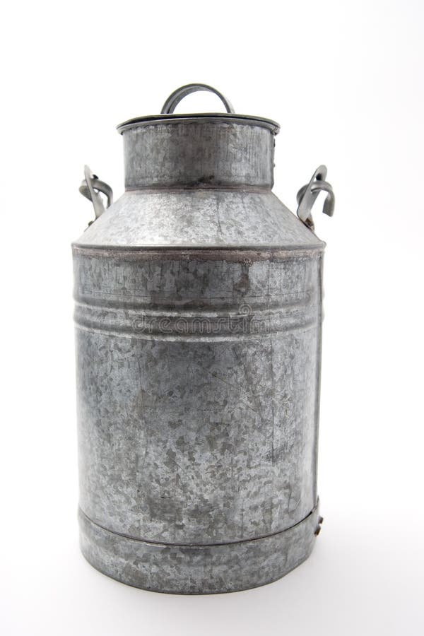 Milk container stock photo. Image of fresh, churn, butter - 6224272