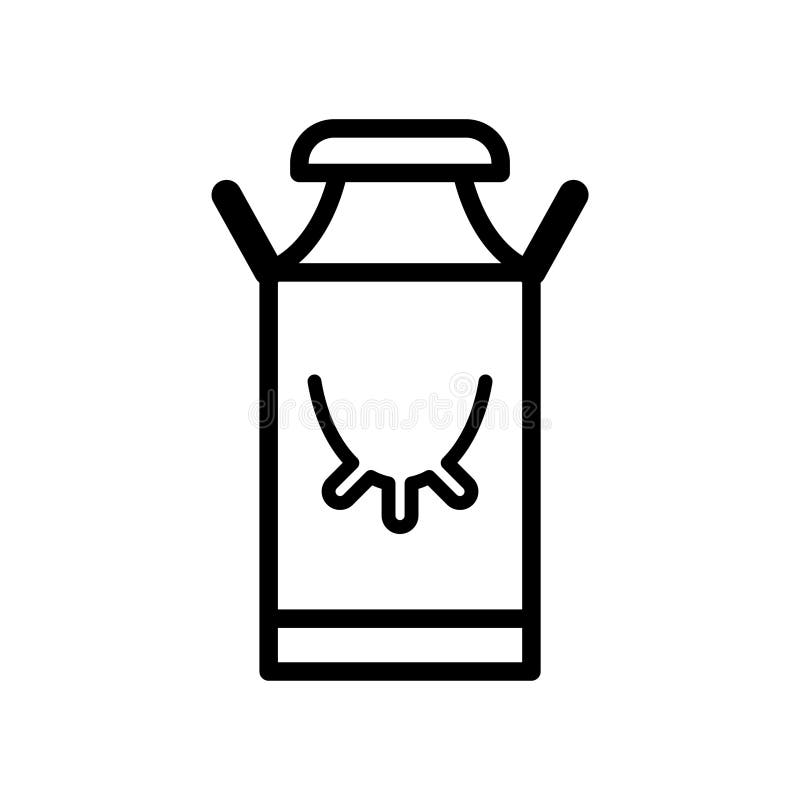 Milk Container Icon Vector Design Template Basic RGB Stock Vector ...