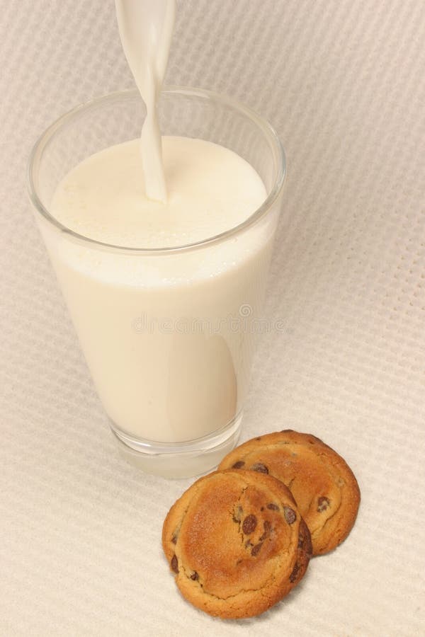 Milk and Cookies stock photo. Image of family, milk, cookies - 40548