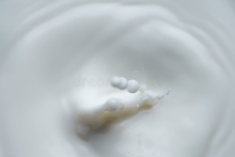 Milk or cream drop stock photo. Image of fall, food - 206756378