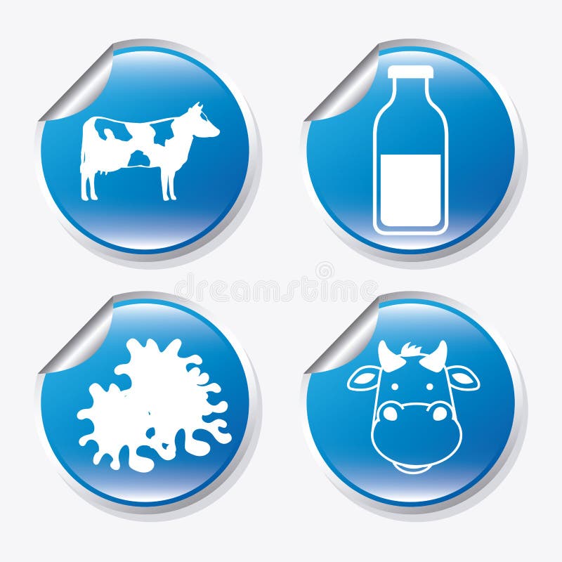 Milk design stock vector. Illustration of vector, cream - 45625958