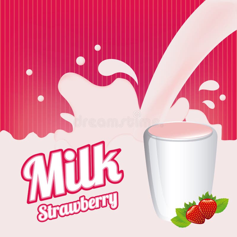 Milk design stock illustration. Illustration of pouring - 46919223