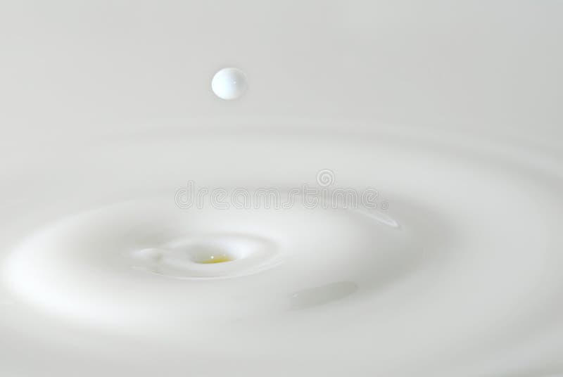 Milk Drop stock image. Image of glassware, closeup, delicious - 3473493