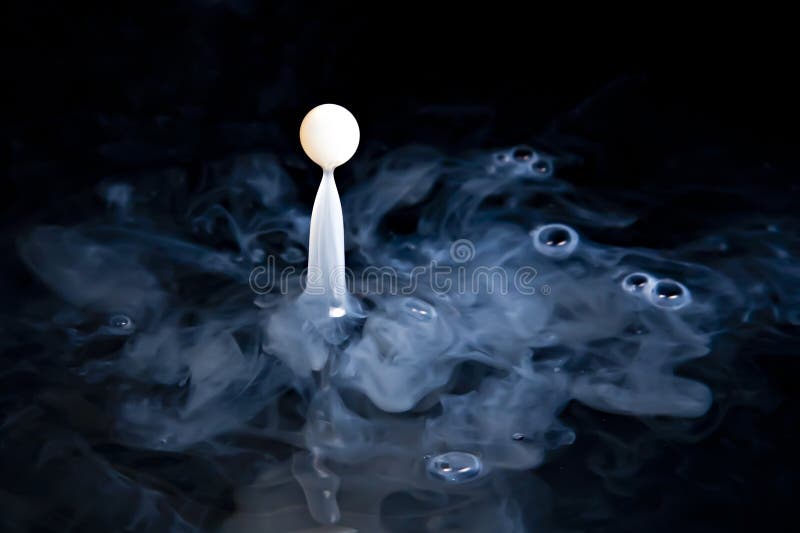 Milk Drop in Water stock image. Image of power, physics - 22949915