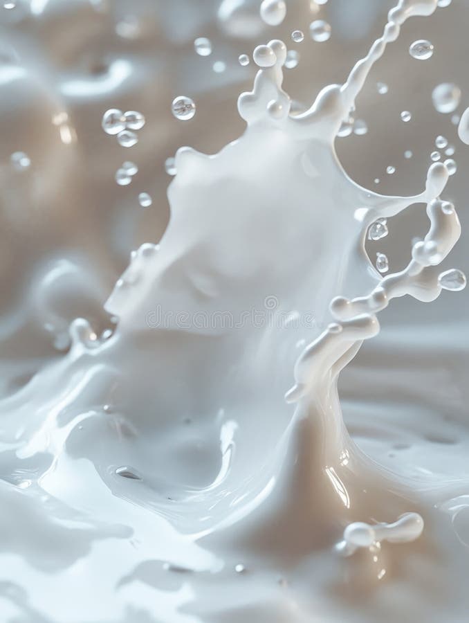 Milk Droplets in Motion stock image. Image of blur, colorless - 363735953