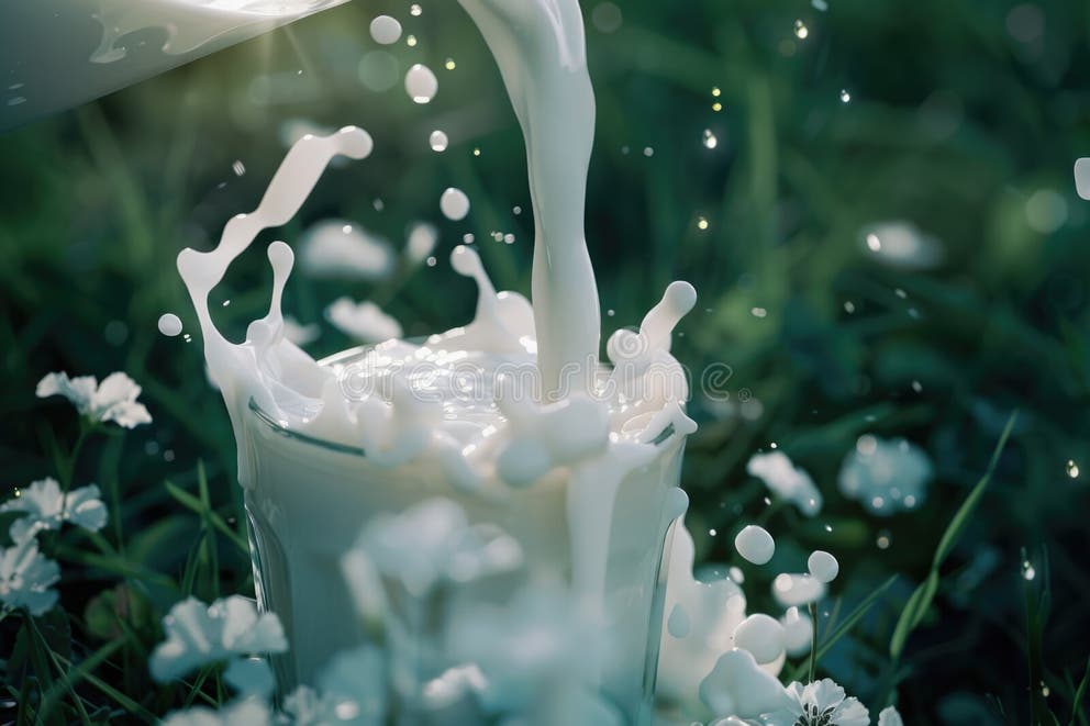 Milk Droplets stock image. Image of light, spray, drops - 366088913