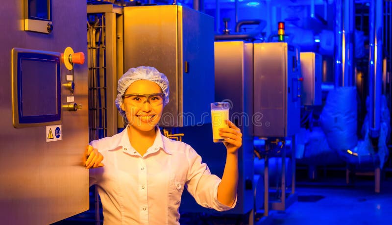 Milk factory production stock photo. Image of fresh - 102776310