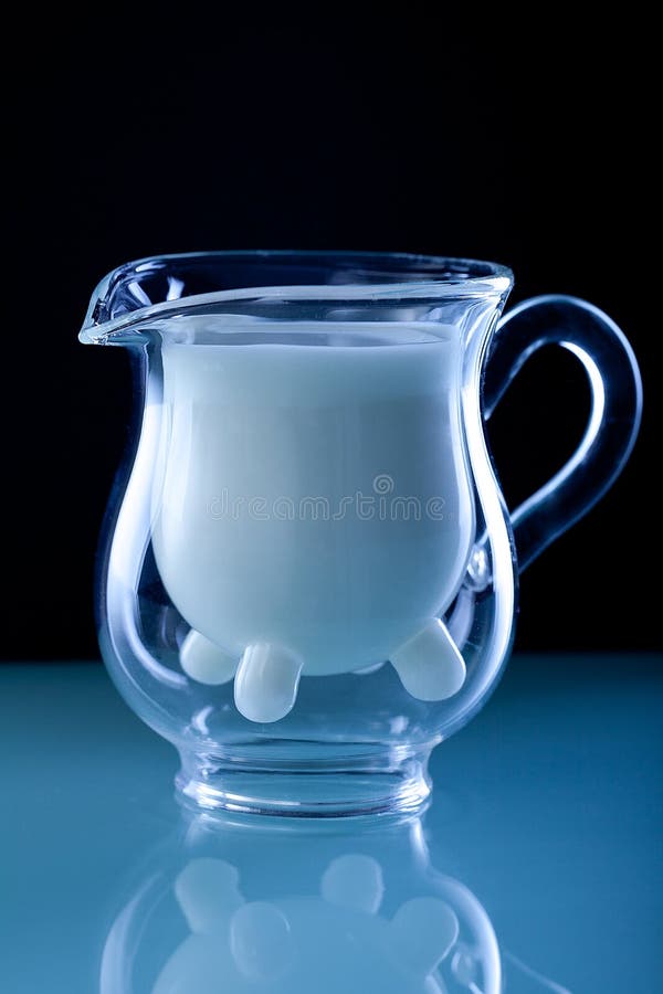 Milk glass jug stock image. Image of milk, desert, vase - 20744357