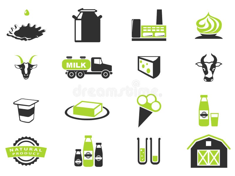 Milk industry stock vector. Illustration of farm, isolated - 65991713