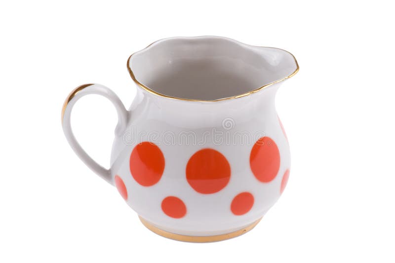 Milk jug stock image. Image of ware, isolated, dish, empty - 19693075