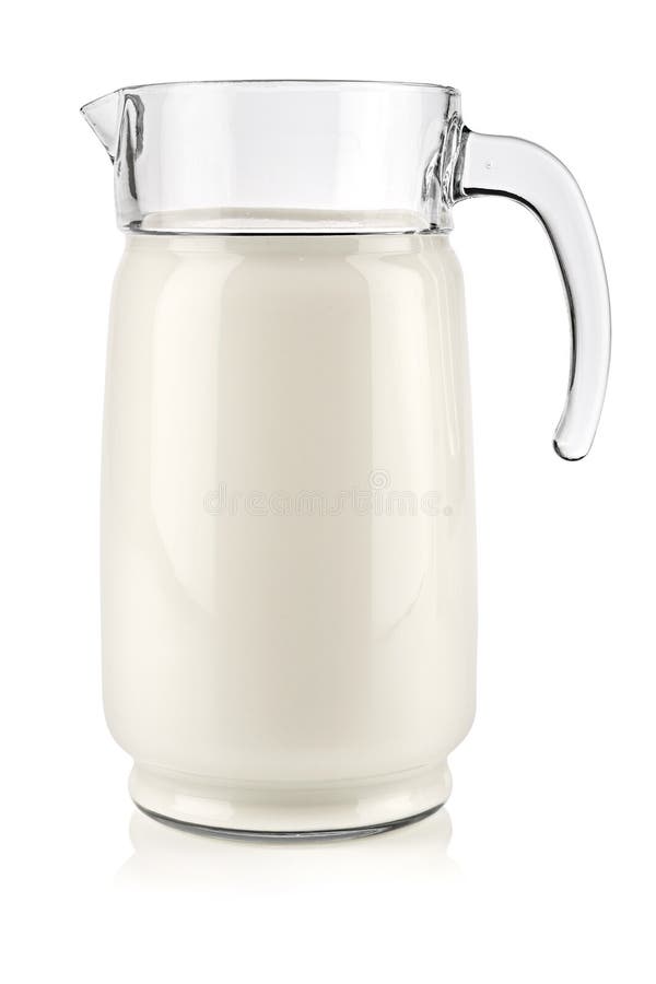 Milk jug stock photo. Image of glass, produce, flakes - 28920424