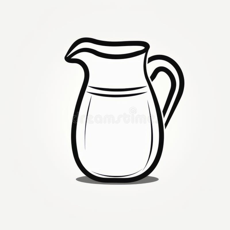 Jug Outline Stock Illustrations – 16,033 Jug Outline Stock ...