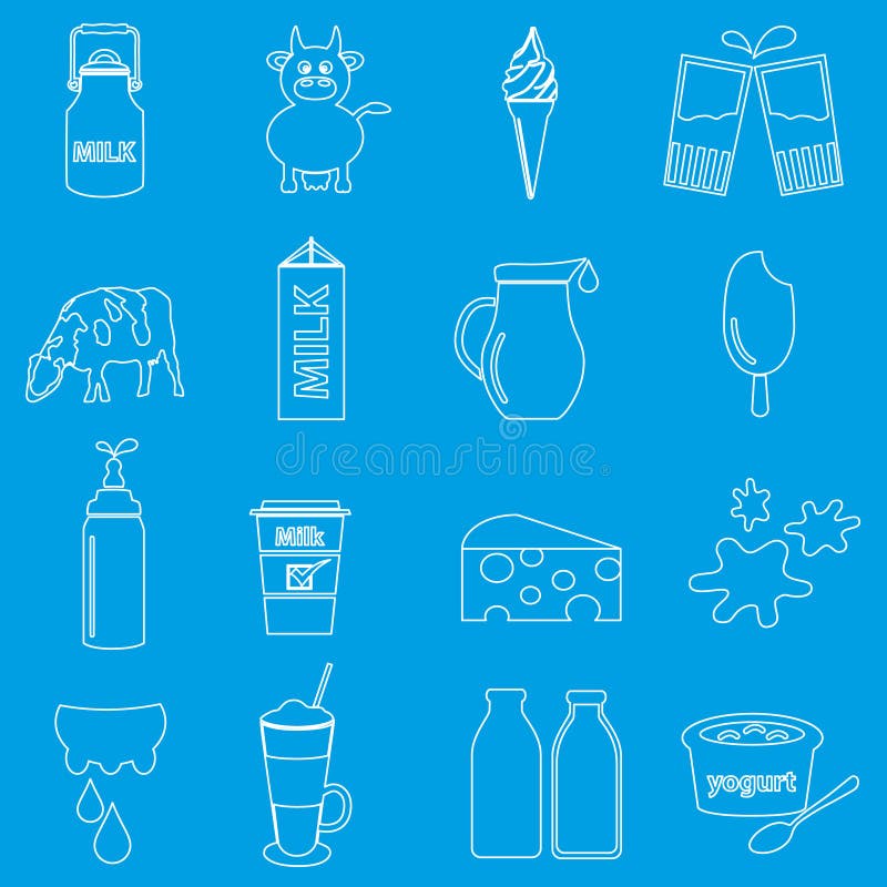 Milk Outline Stock Illustrations – 26,855 Milk Outline Stock ...