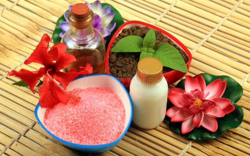 Milk and oil spa stock photo. Image of relaxation, message - 16656428