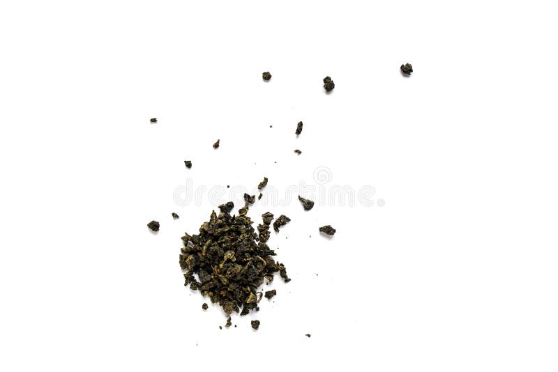 Milk Oolong Tea on White Background Stock Photo - Image of healthy ...