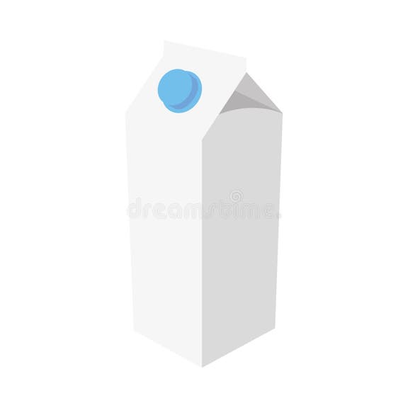 Milk Packaging Box Vector Design Stock Illustration - Illustration of ...