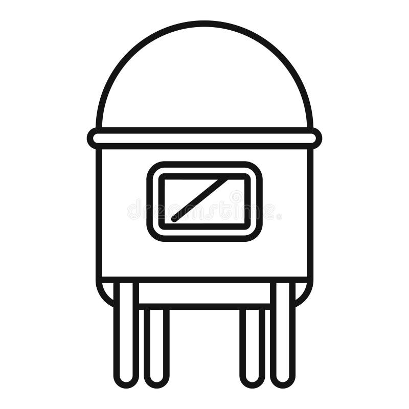Milk Pasteurization Tank Icon Showing Dairy Production Process Stock ...