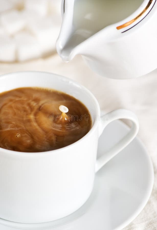 Coffee with milk stock photo. Image of brown, morning - 29816288