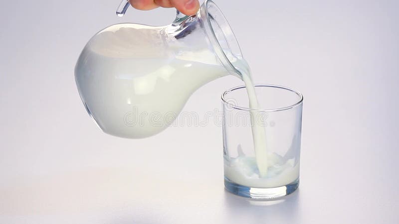 Milk pouring jug stock video. Video of fresh, simplicity - 87798495