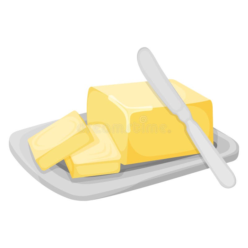 Milk Product Natural Ingredient Butter or Margarine Icon, Concept ... Milk Product Natural Ingredient Butter or Margarine Icon, Concept ...