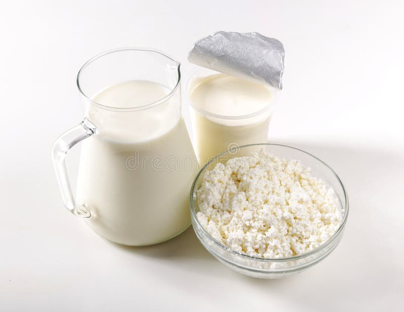 Milk products stock image. Image of assortment, delicious - 58755157