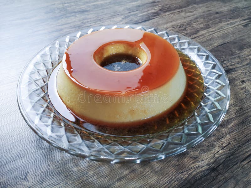 Milk Pudding Brazilian Typical Dessert Stock Image - Image of ...