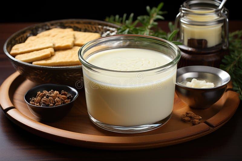 Milk Pudding or Milk Pudding, Traditional Brazilian Desser Stock ...