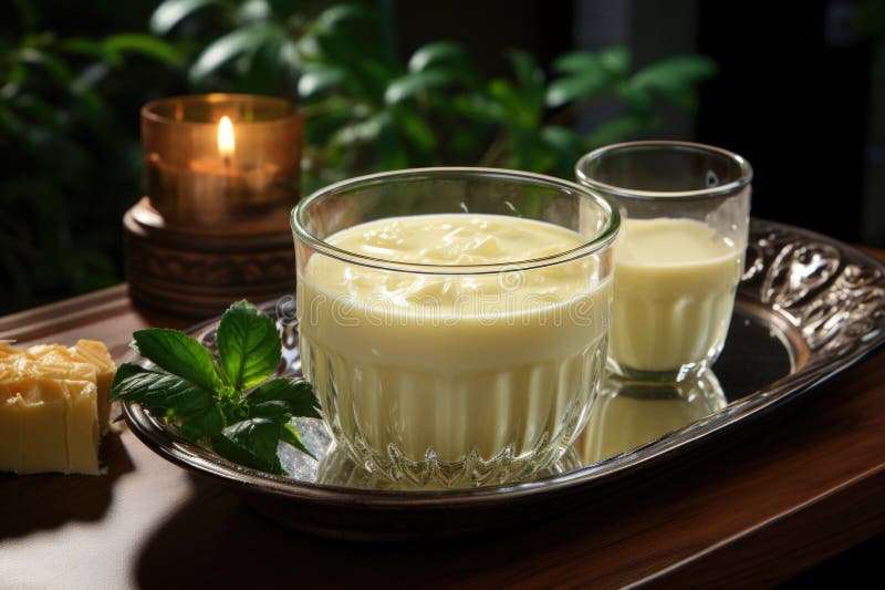 Milk Pudding or Milk Pudding. Traditional Brazilian De Stock ...