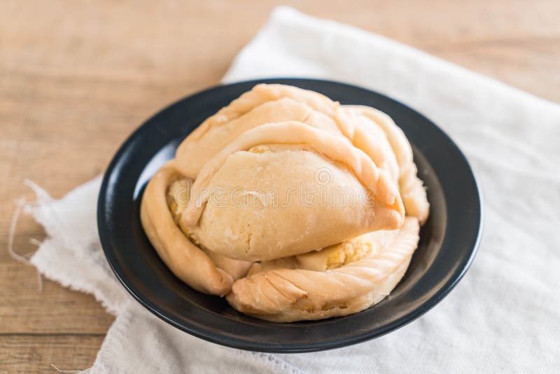 Milk puff with bean flavor stock photo. Image of baked - 98663260