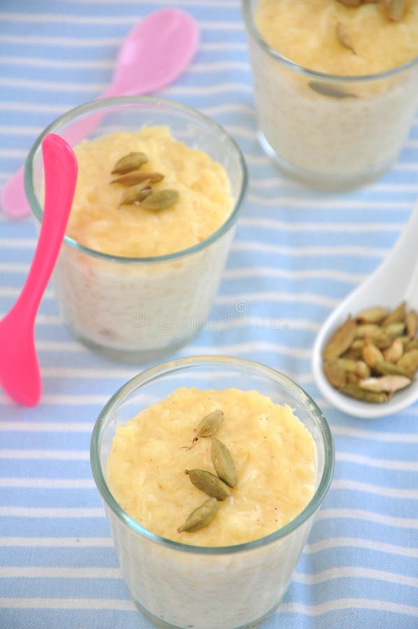 Indian desert Rice Kheer stock photo. Image of pudding - 35010978