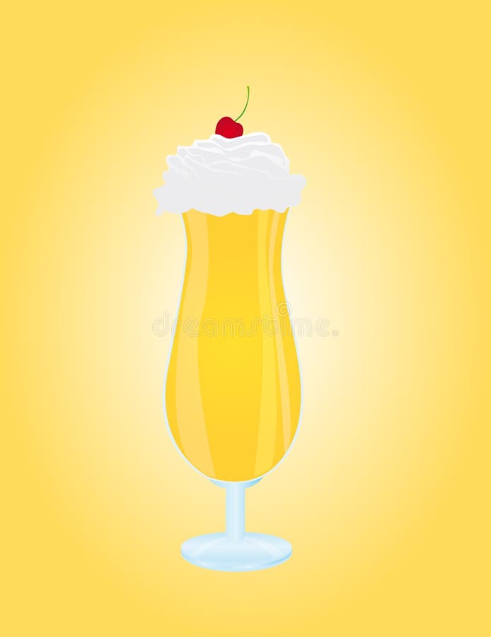 Milk shake vector stock vector. Illustration of milk - 20585610