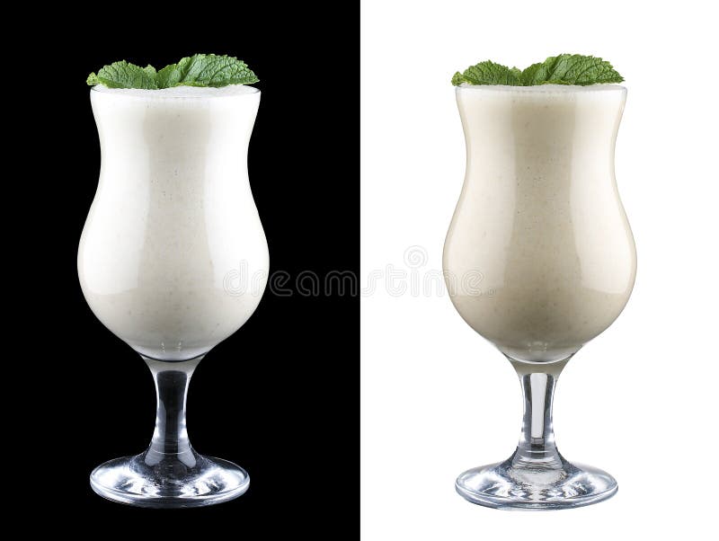 628 Strawberry Banana Protein Shake White Background Stock Photos ...