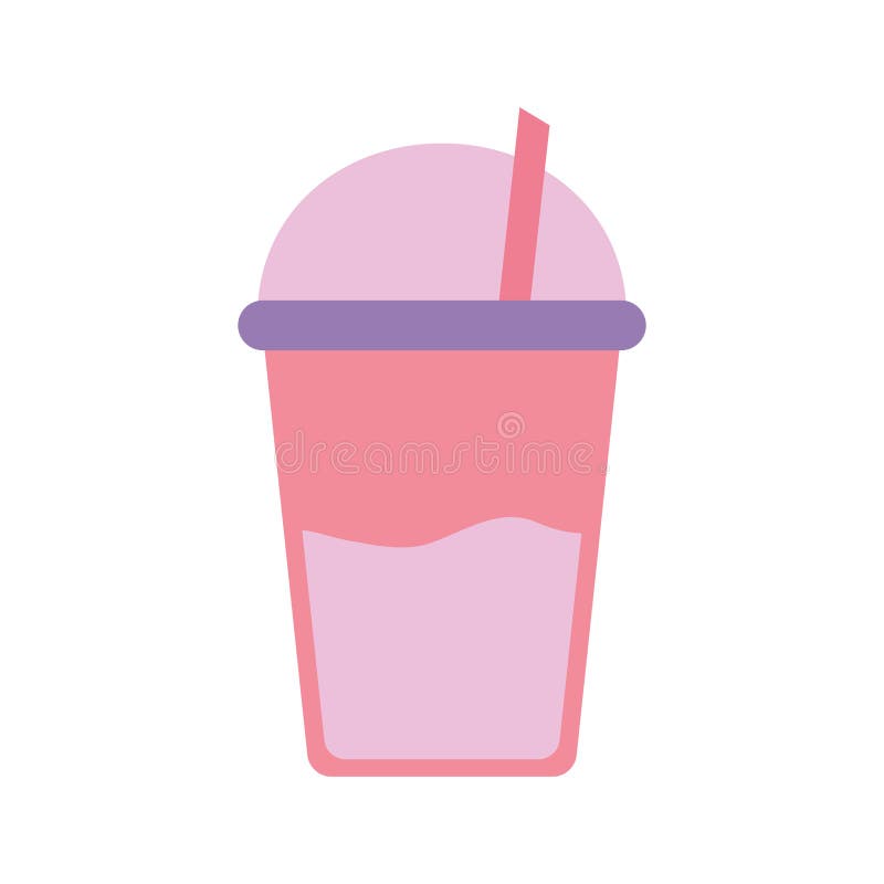 Milk shake vector stock vector. Illustration of milk - 20585610