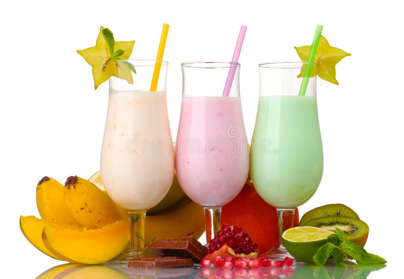 Colorful Milkshake stock photo. Image of bubble, dairy - 9242994