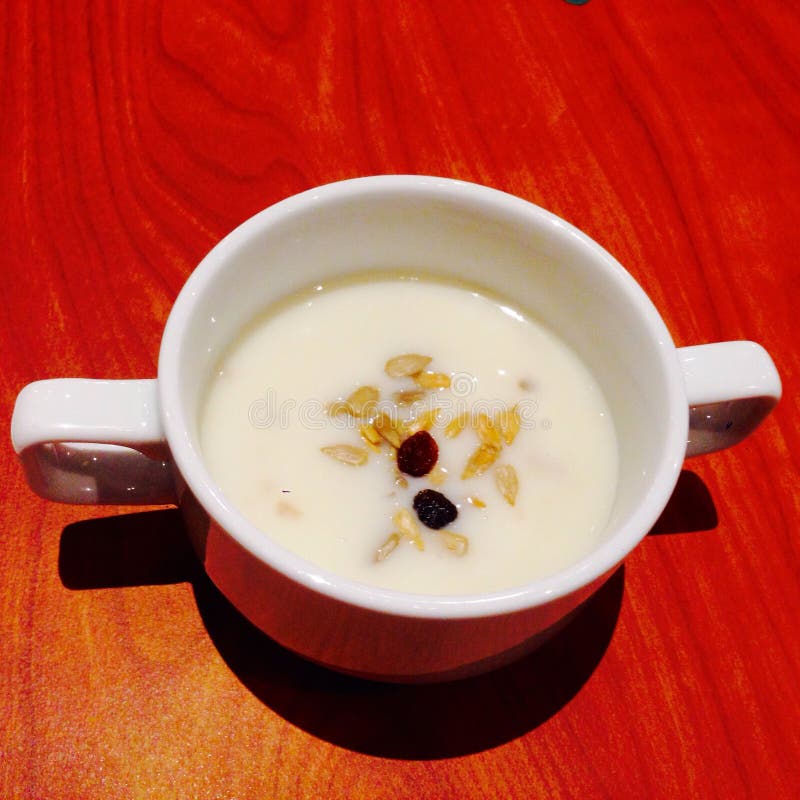 Milk soup stock image. Image of milk, soup, healthy - 57277431