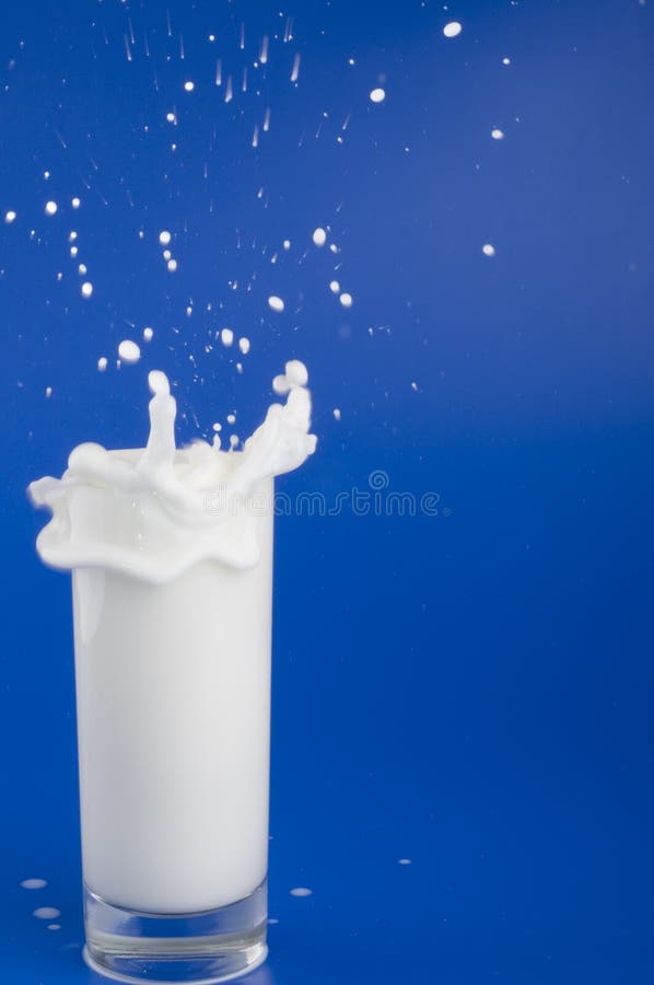 Milk splash stock photo. Image of glass, food, liquid - 4249432