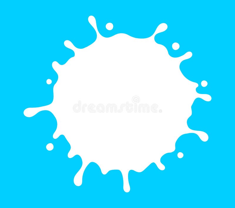 Milk Splash Crown Shape, Milk Simple Shape, Milk Waves, Milk Splashes ...