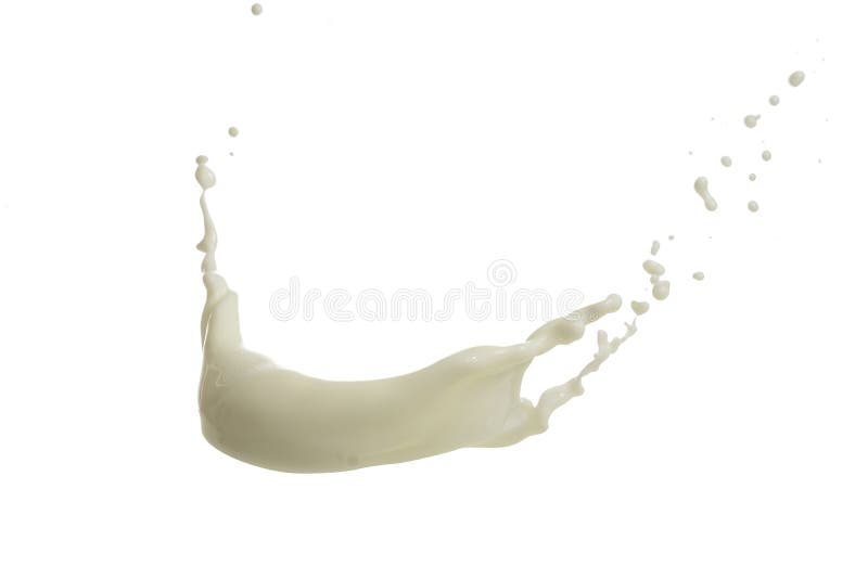 Milk Splash Droplet Isolated Stock Image - Image of milk, macro: 194737327