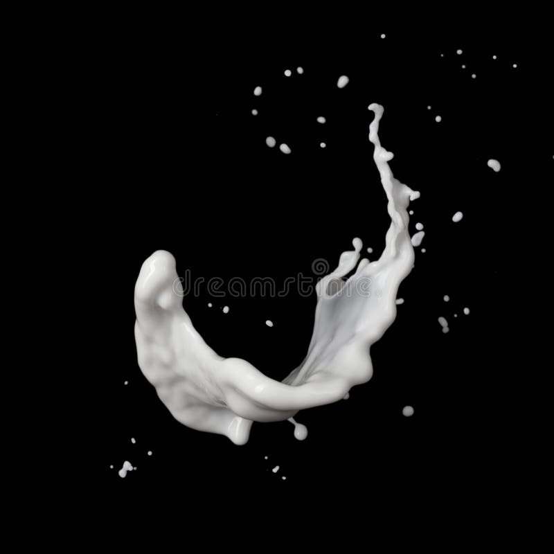 Milk splash stock image. Image of drink, healthy, overflow - 3537237