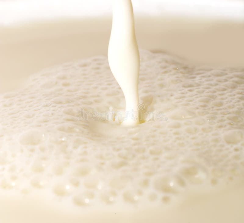 Milk Splash stock image. Image of closeup, froth, flowing - 102487623