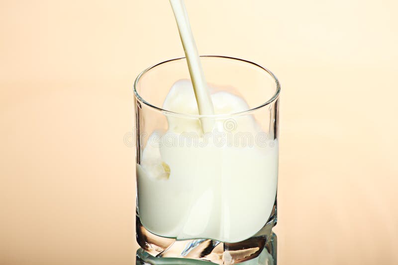 Milk stream stock image. Image of fresh, image, healthy - 9491333